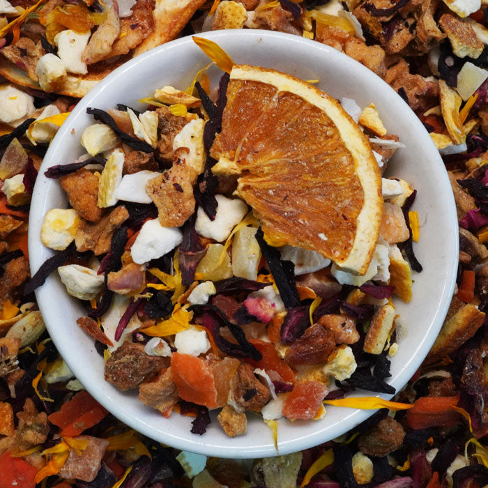 Orange Summer Fruit Tea | Tea Life| Organic Fruit and Iced Teas